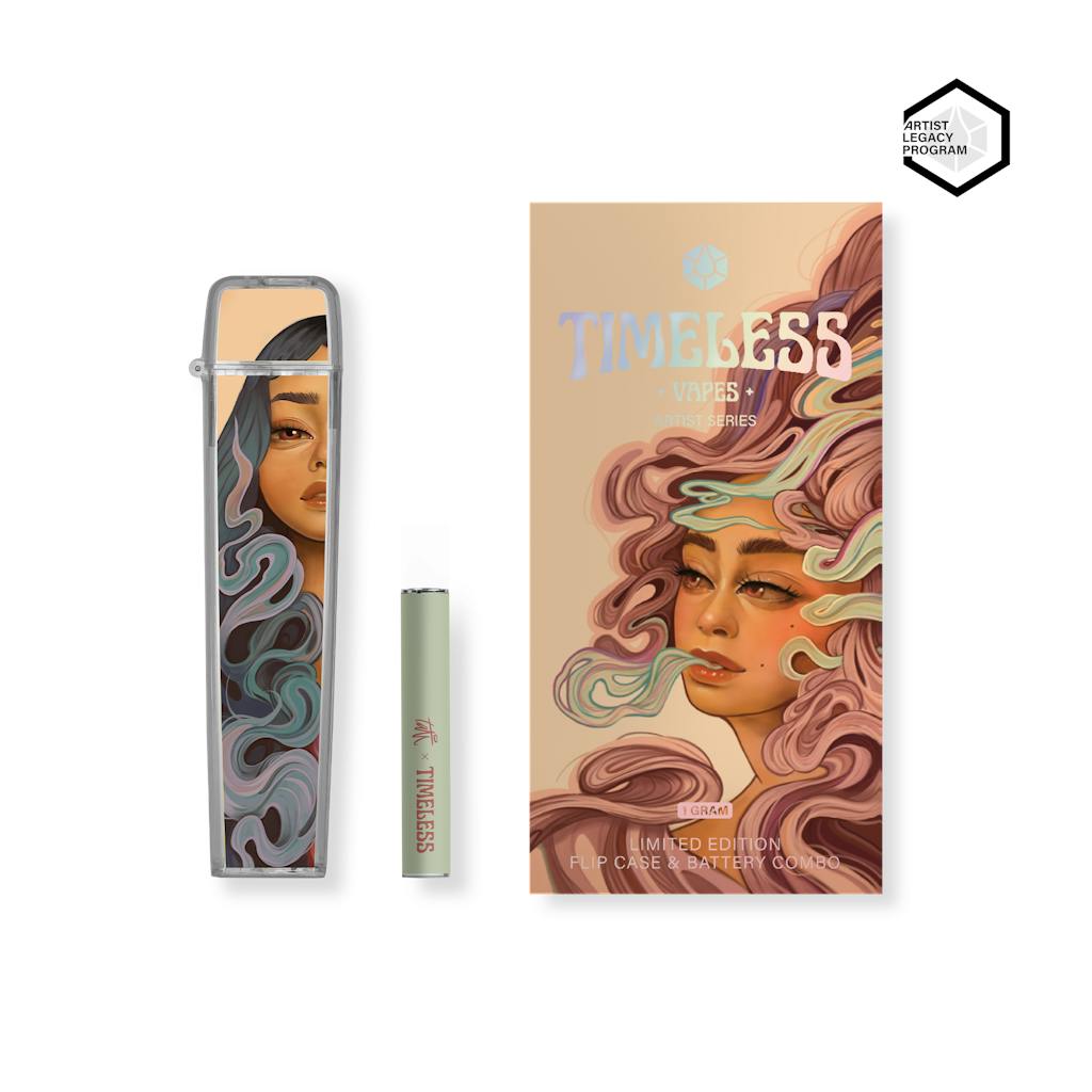 Timeless Tatiana Suarez Flip Case & Battery Combo (1000mg) - Timeless Vapes Timeless Tatiana Suarez Flip Case & Battery Combo (1000mg) - Timeless Vapes