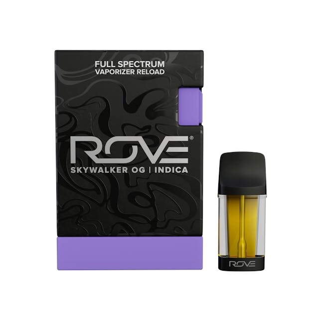 Skywalker OG | Melted Diamond Live Resin Vaporizer | 1.0g (Reload) - ROVE Skywalker OG | Melted Diamond Live Resin Vaporizer | 1.0g (Reload) - ROVE