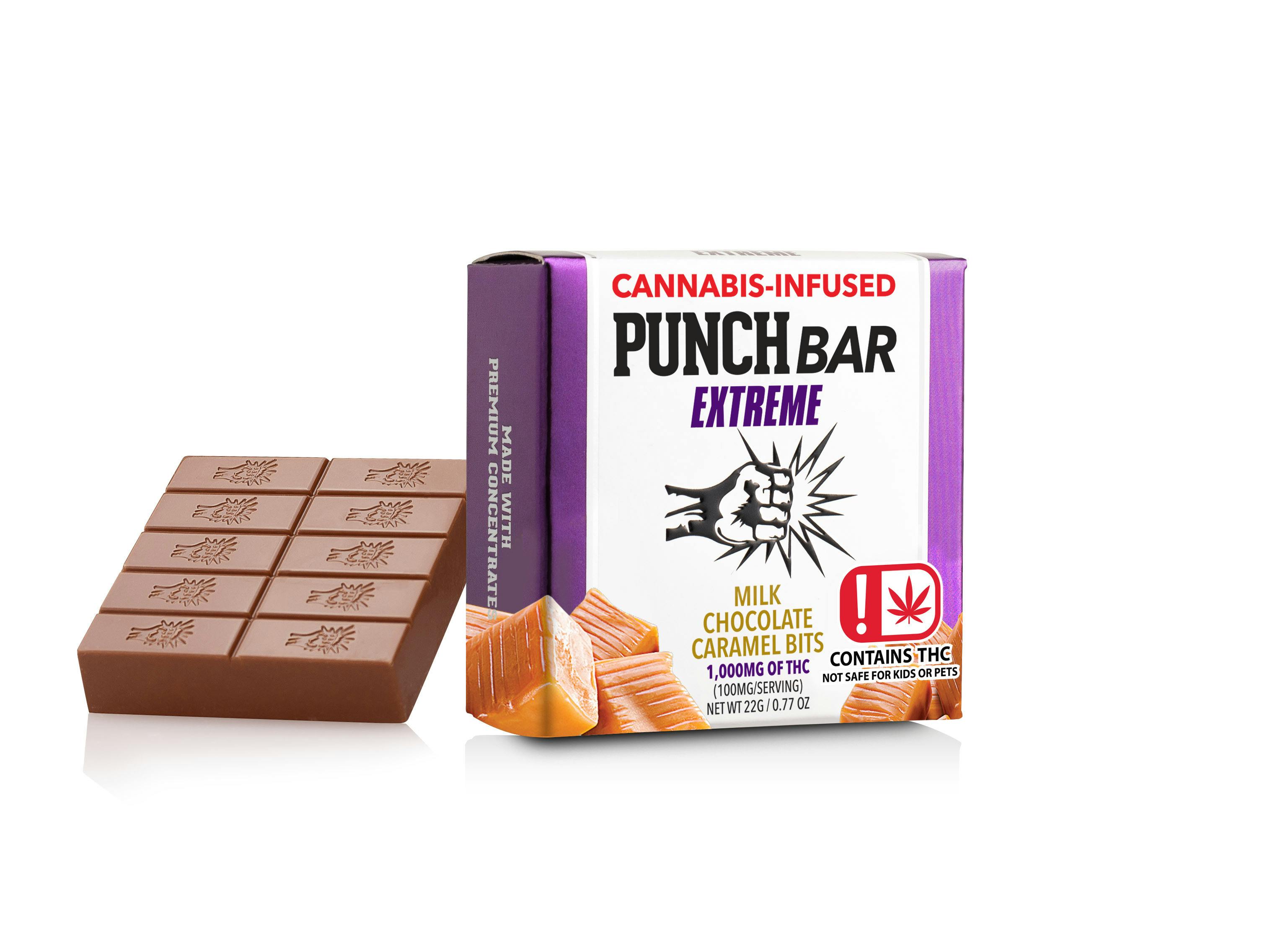 Punch Edibles & Extracts OK 1000MG - Extreme Original - Milk Chocolate ...
