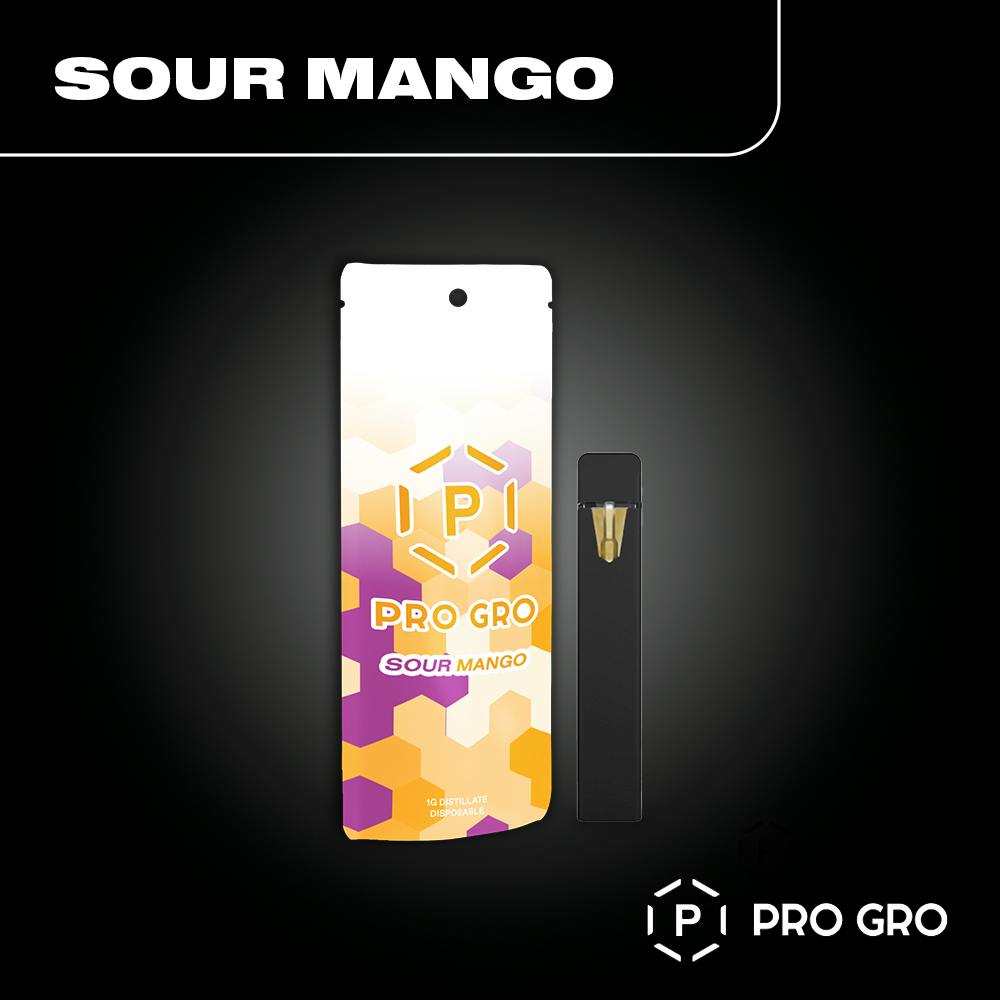 Pro Gro Sour Mango Distillate Disposable | 100mg | Weedmaps