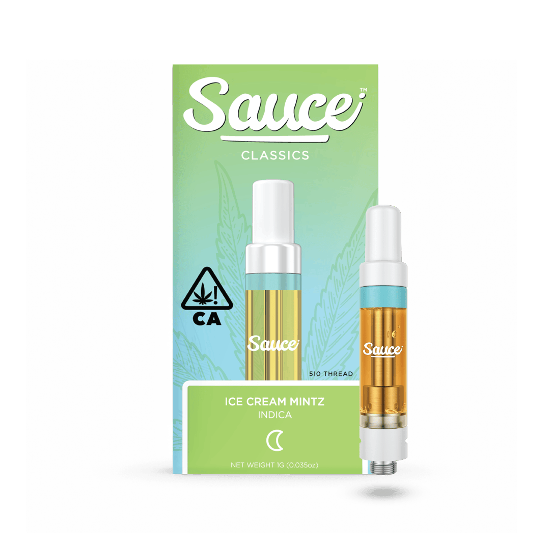 Ice Cream Mintz - 1G 510 Classic Sauce Carts - Indica - Sauce.