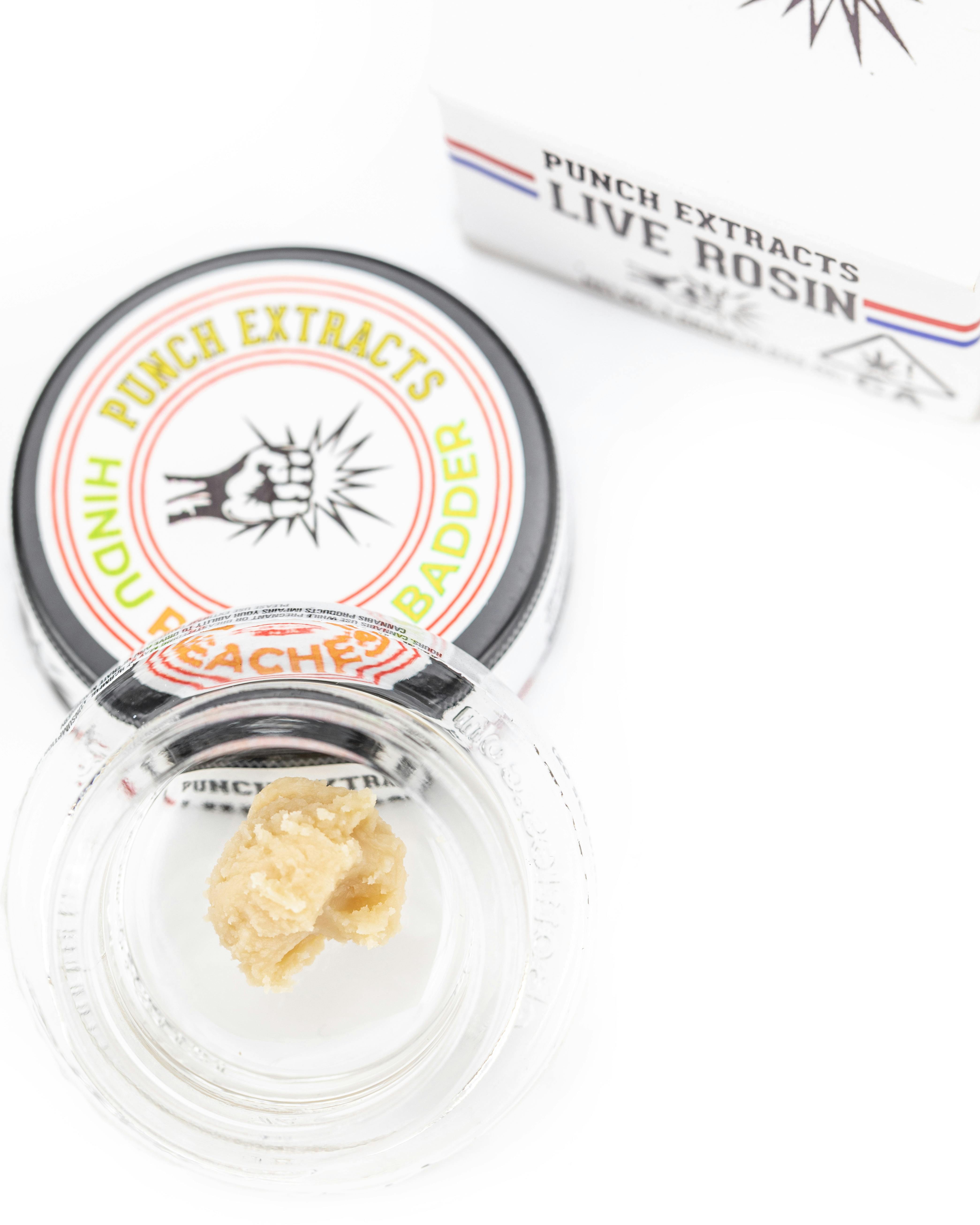 Punch - Live Rosin - Hindu Peaches - Badder - Tier 4 - Punch Edibles ...