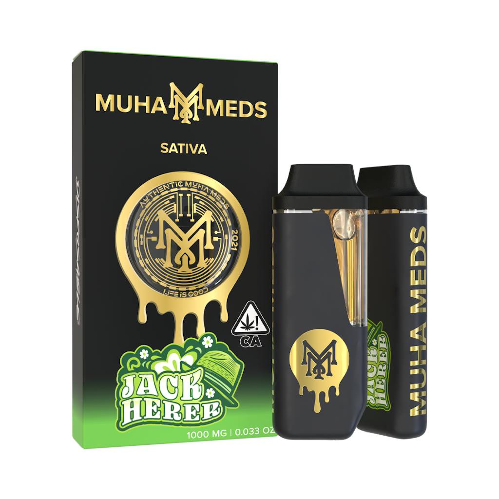 Jack Herer Disposable 1000MG - Muha Meds Jack Herer Disposable 1000MG - Muha Meds