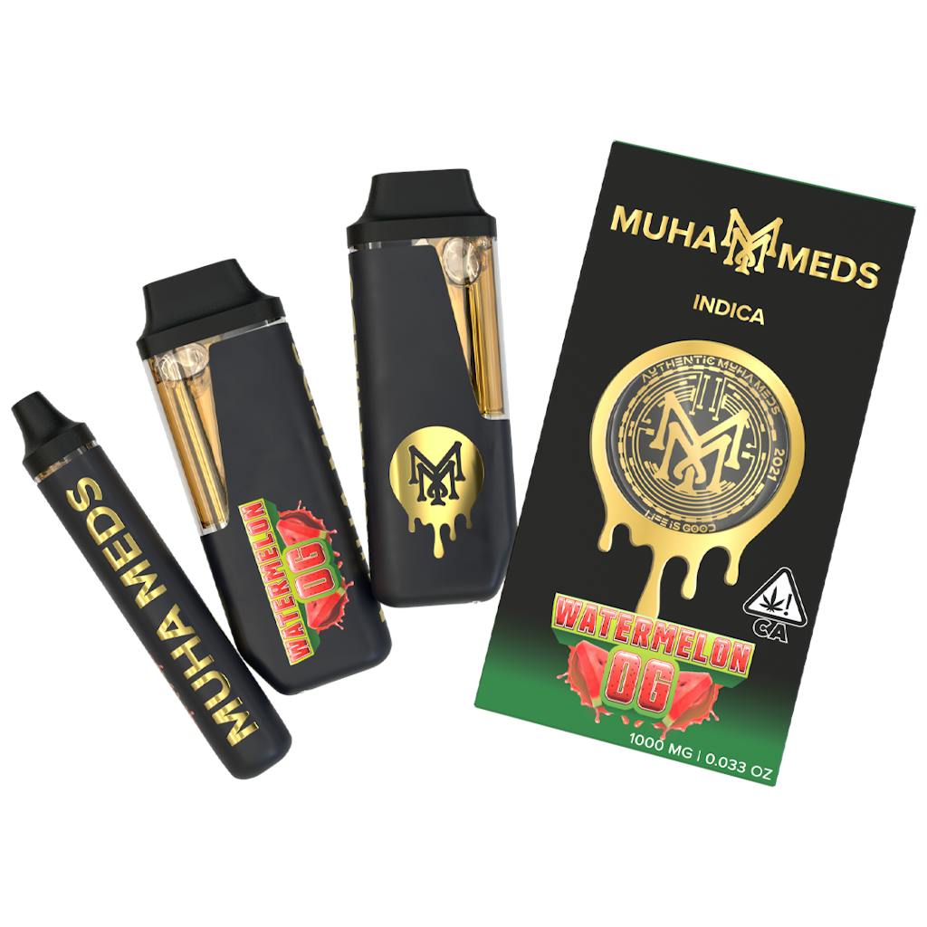 Watermelon OG Disposable 1000MG - Muha Meds Watermelon OG Disposable 1000MG - Muha Meds