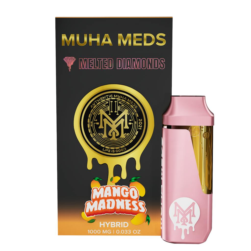 Mango Madness Melted Diamonds Disposable - Muha Meds Mango Madness Melted Diamonds Disposable - Muha Meds