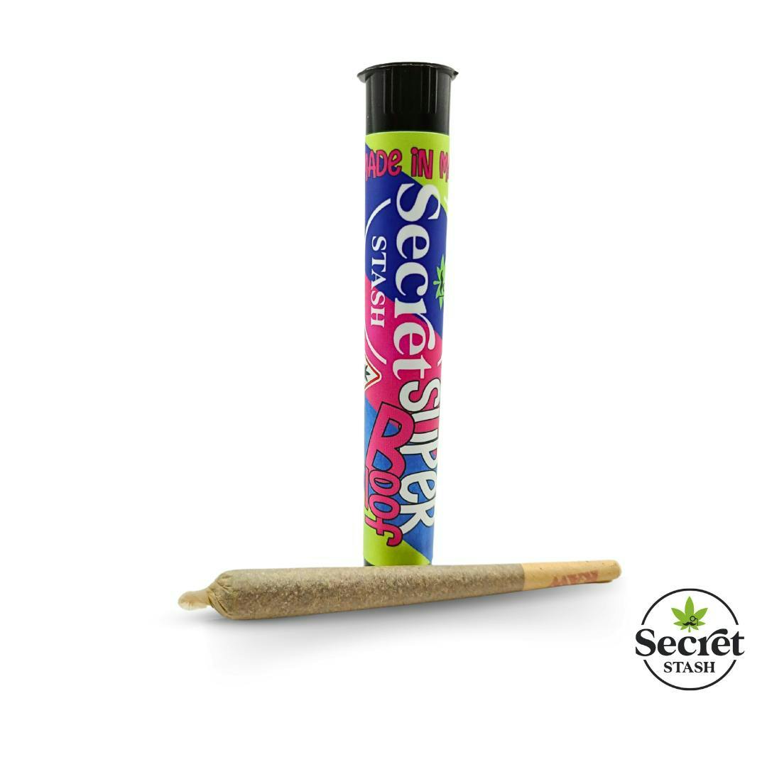 Secret Stash | Full Bud Pre Roll | Super Boof | 1.2g - Secret Stash