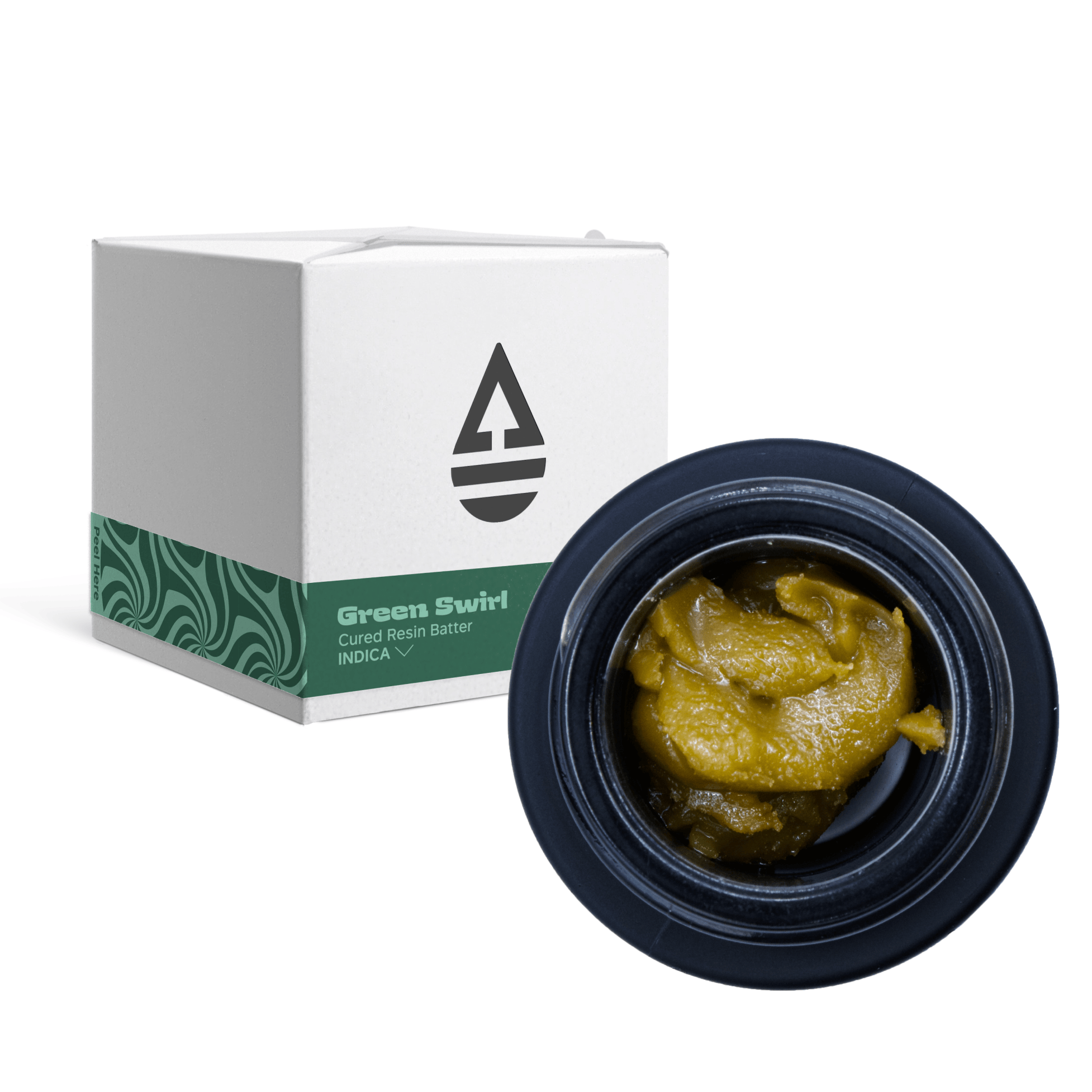 Green Swirl | Cured Resin Batter 3.5g | Indica - Fresh Coast