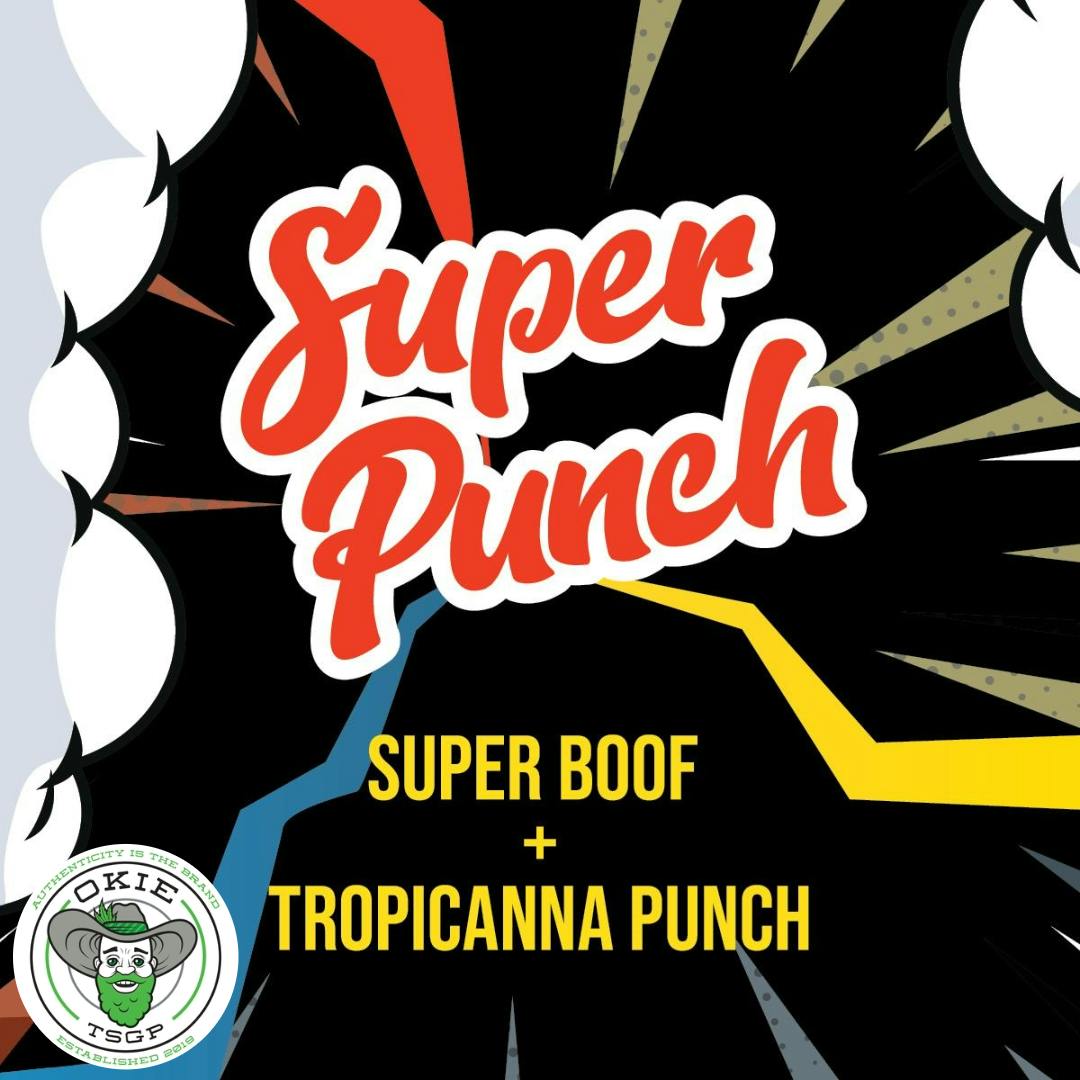 Super Punch - 90µ-159µ - 0.5g Disposable Live Rosin Cart - Okie TSGP