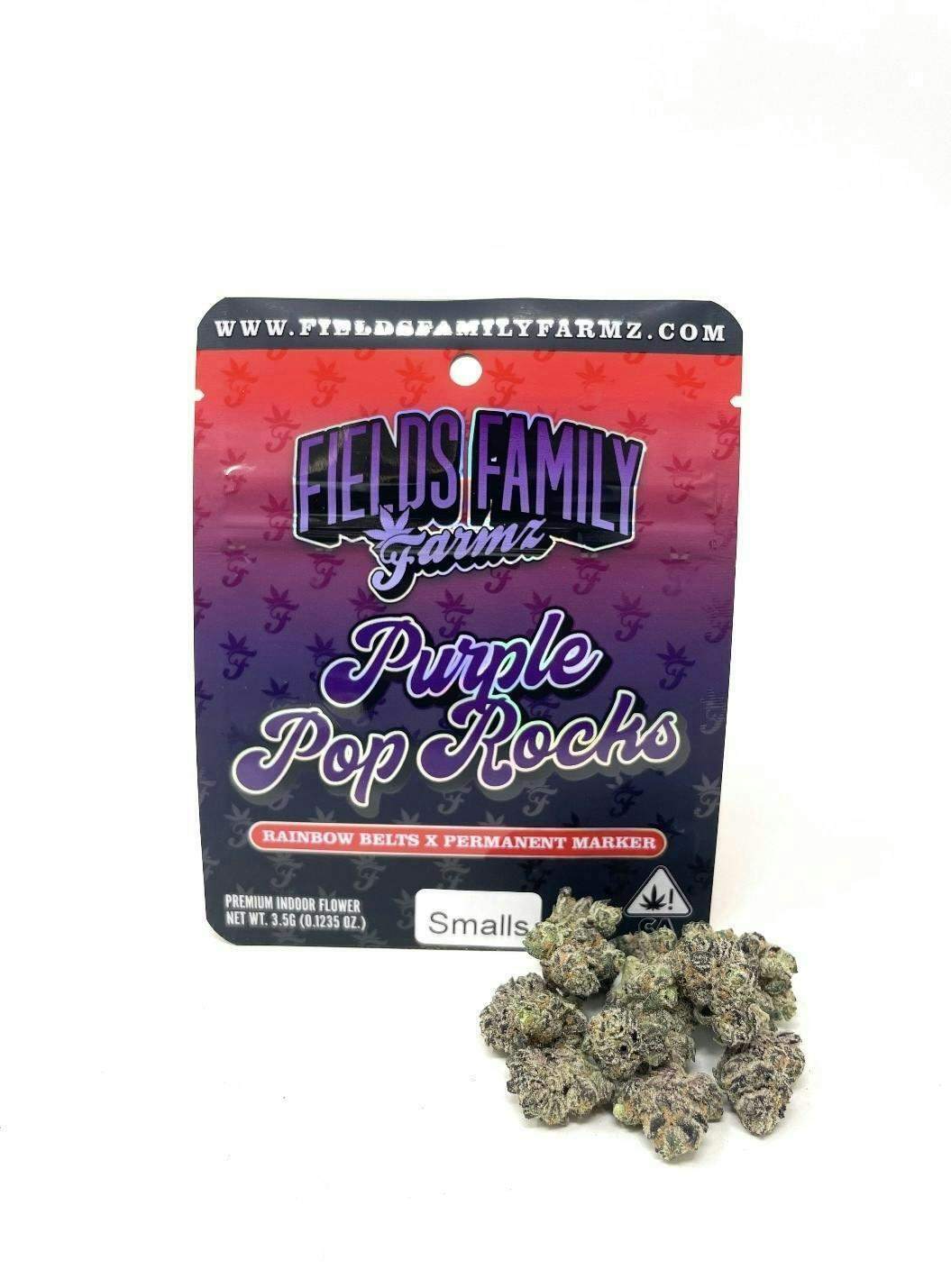 Purple Pop Rocks Smalls - 3.5g Bag - Fields Family Farmz