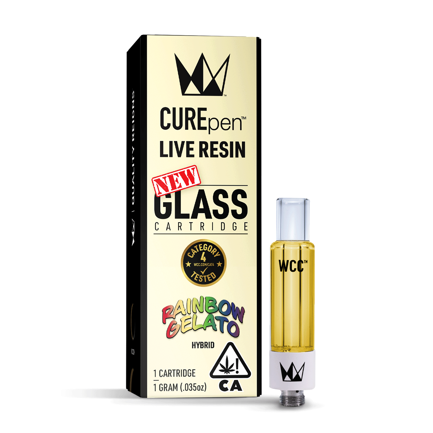 Rainbow Gelato Live Resin Cartridge - 1g - West Coast Cure