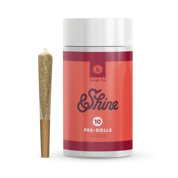 &Shine | Lemon Jack | Pre-Roll 10-Pack | 5g - &SHINE