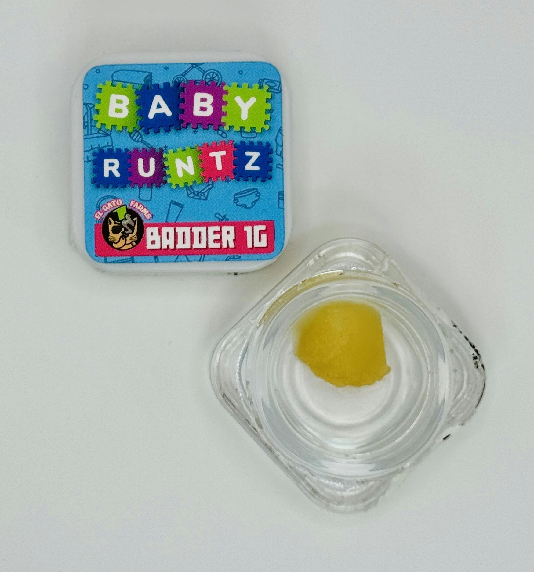 El Gato Concentrate 1g - Baby Runtz (Badder) - Kush Gardens