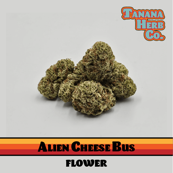 Alien Cheese Bus - 3.5g Pre-Packaged Flower - Tanana Herb Co.