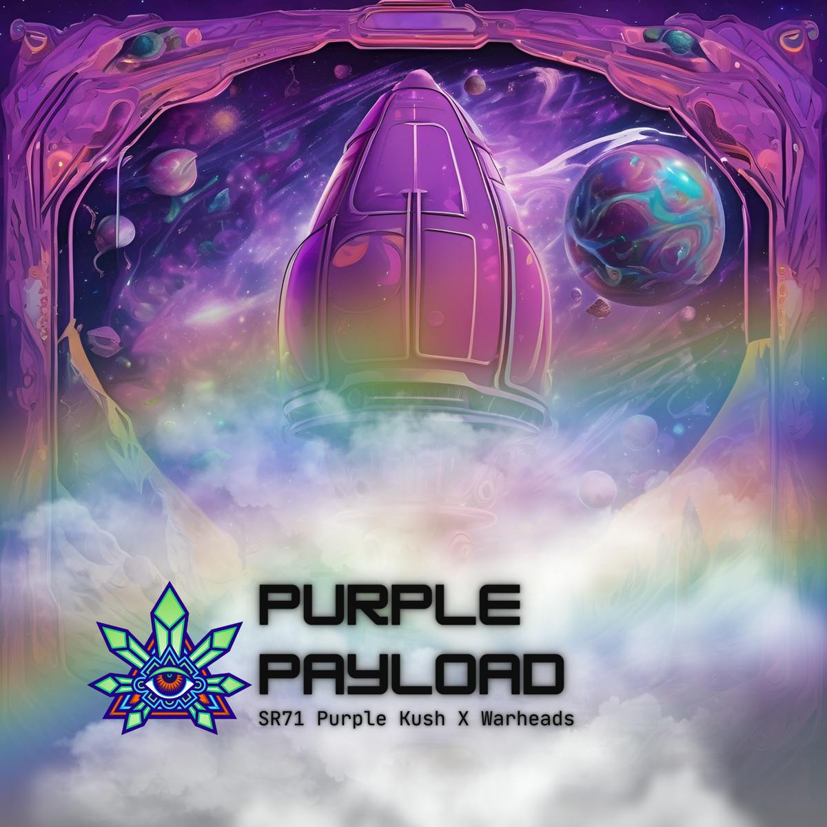 Purple Payload - 1g Packaged Preroll - Emerald Visions