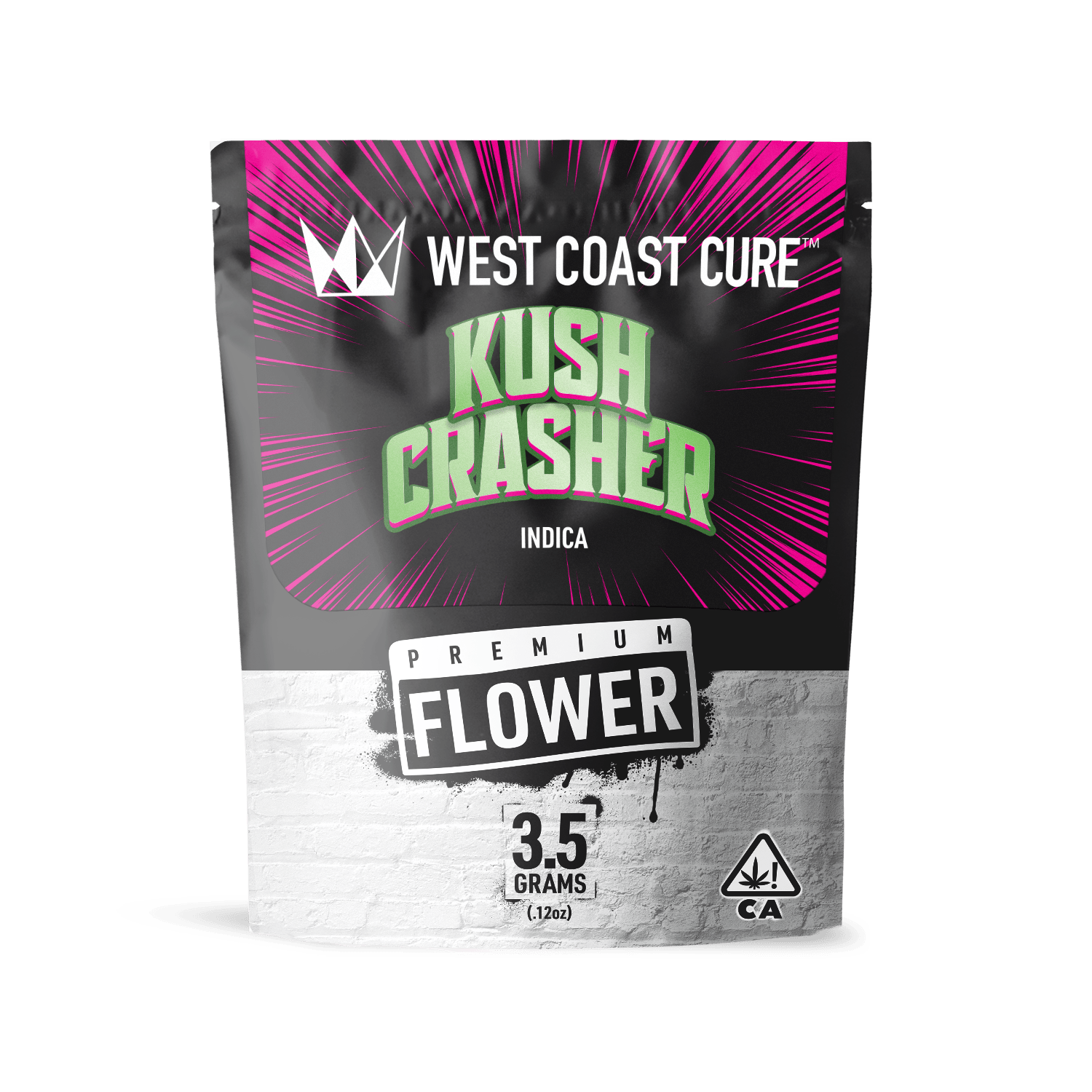 Kush Crasher - 3.5G Premium Flower - West Coast Cure