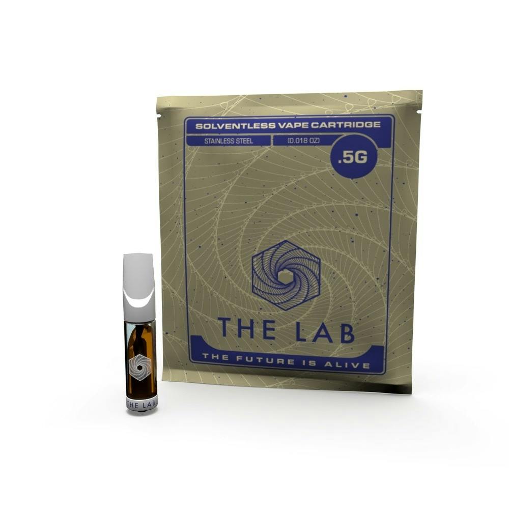 Solventless Vape Cartridge .5g - The Lab Concentrates
