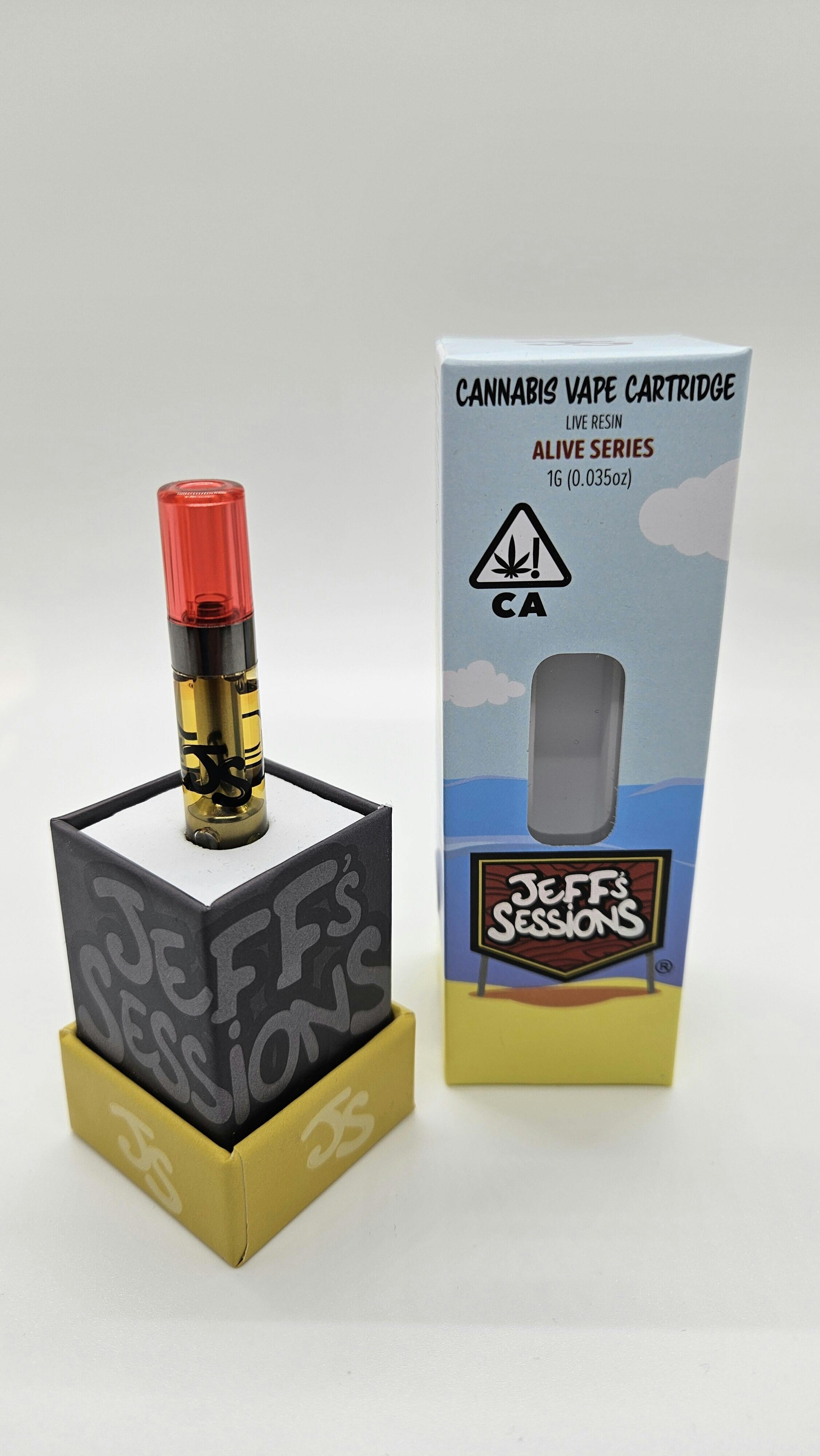 Jeff's Sessions Banana Smoothie | 510 Cart 1g Live Resin - Jeff's Sessions