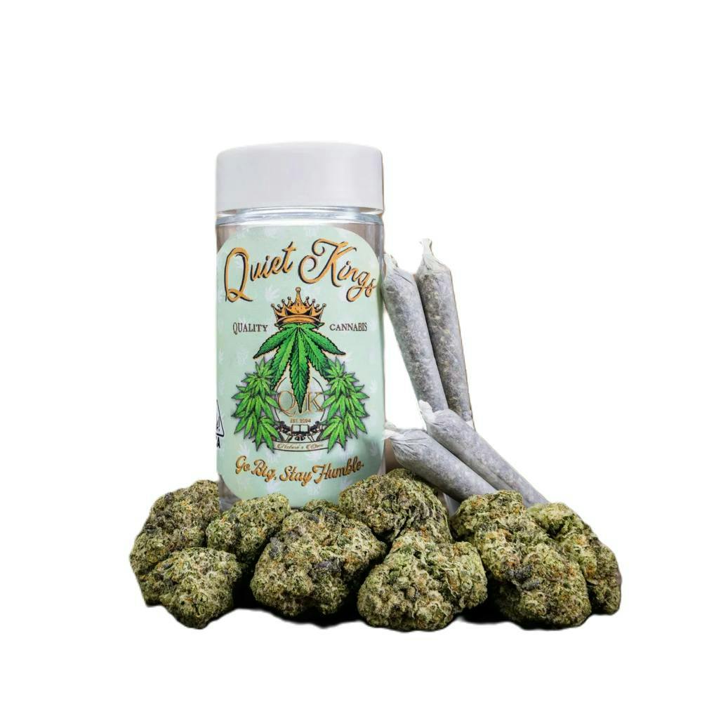 Quiet Kings - Snowman OG 0.5g Pre Roll - Quiet Kings