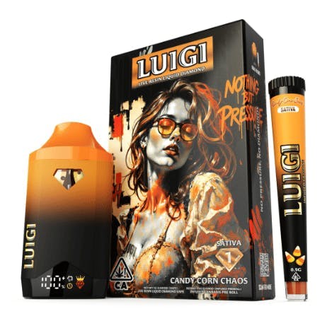Candy Corn Chaos V6 1g Disposable - Luigi