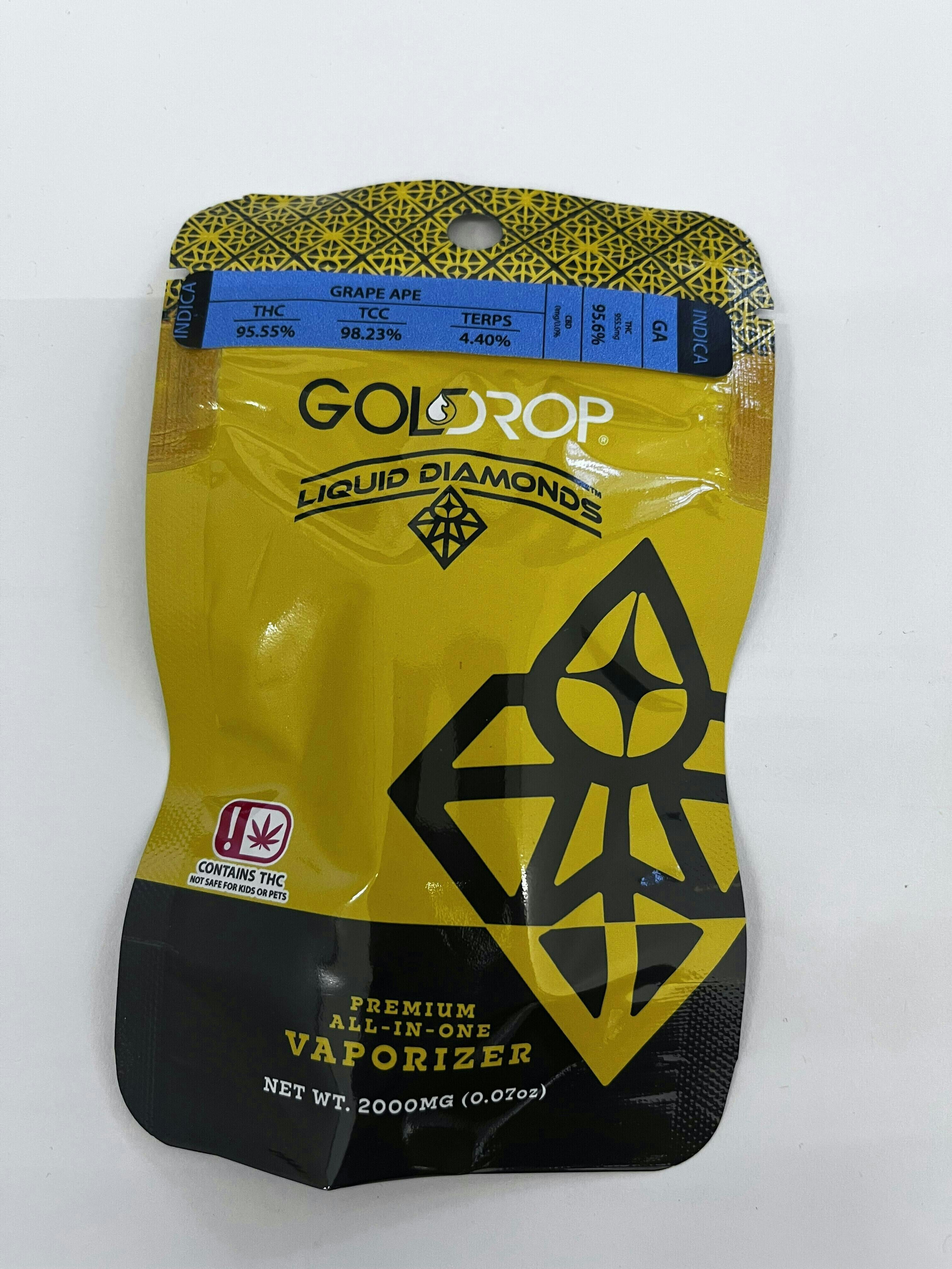 GoldDrop | Grape Ape | Disposable | 2g - GoldDrop