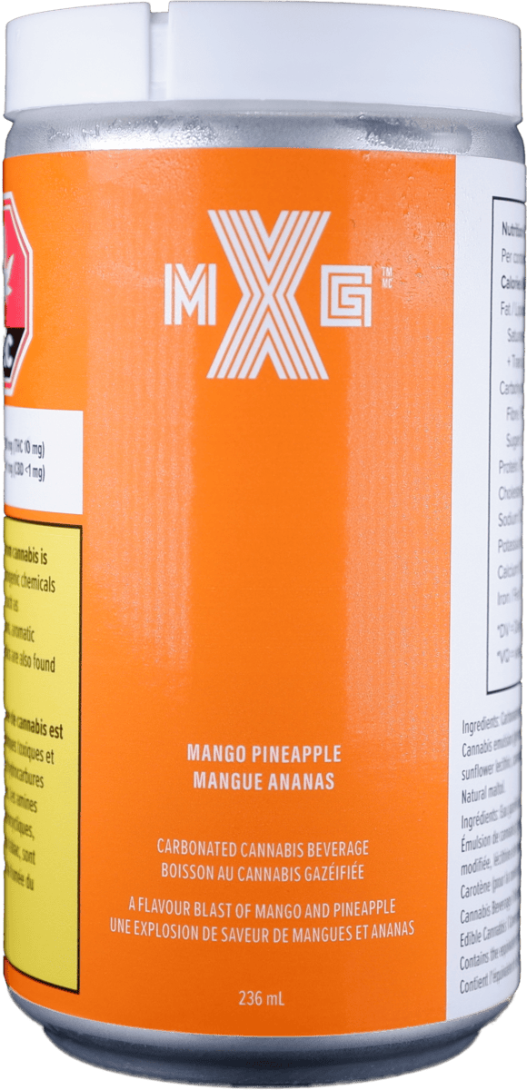 Mango Pineapple | Carbonated | 10mg | 355ml - XMG
