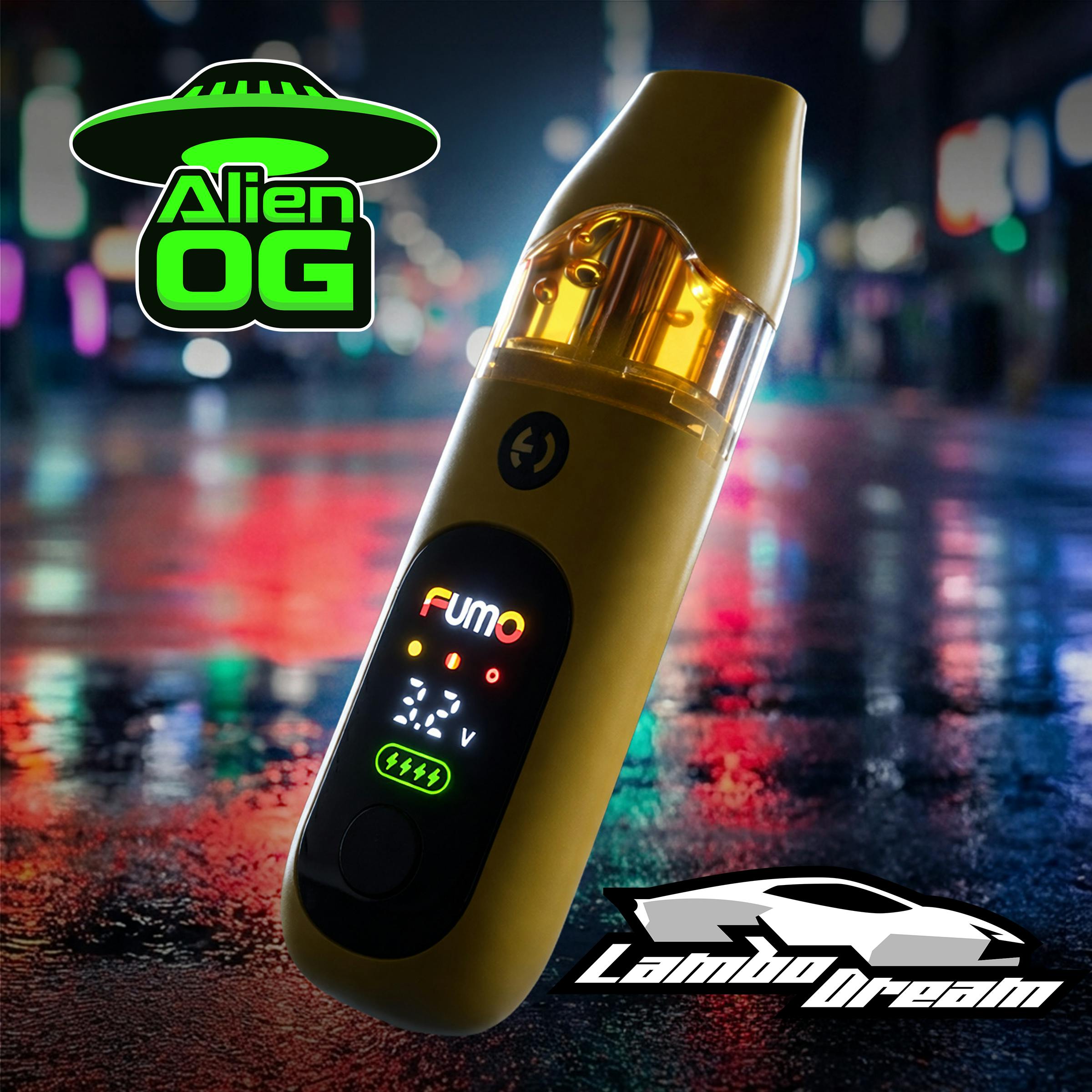 FUMO- ALIEN OG X LAMBO DREAM - Live Resin X Liquid Diamond 2g - Fumo