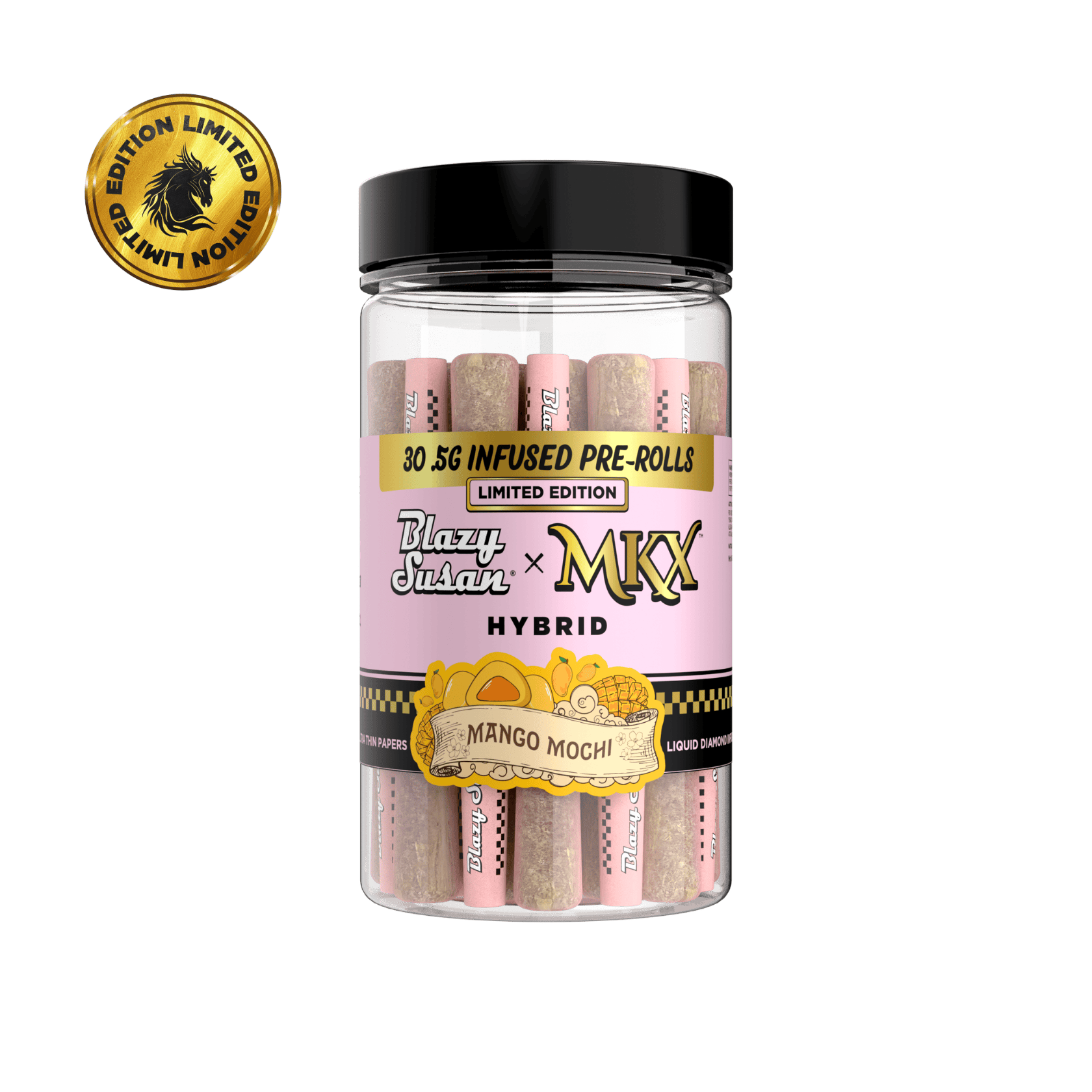 Blazy Susan X MKX - .5g Infused 30-Pack Pre-Roll – Mango Mochi (H ...
