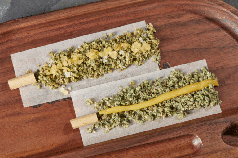 How infused cannabis flower is made: Oils, kief, and concentrate ...